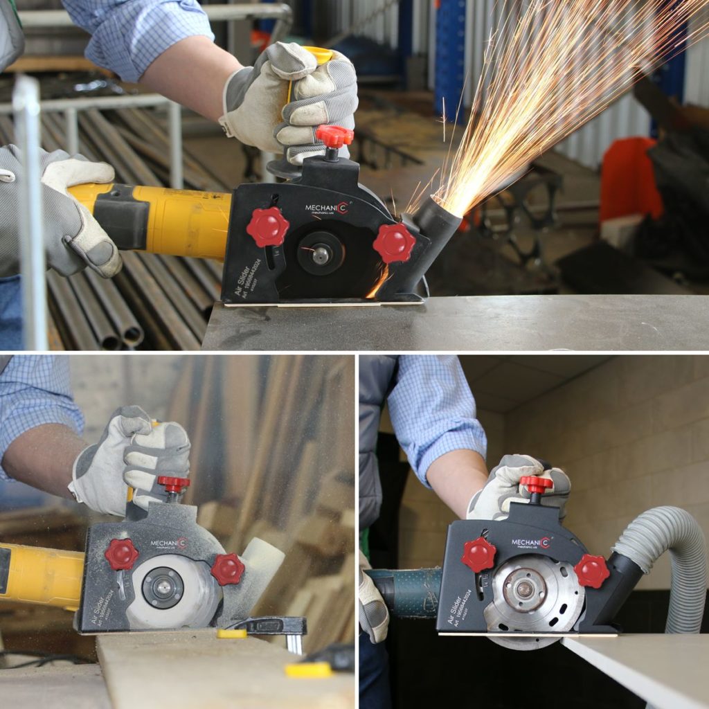 AirSlider 90-Degree Cutting Dust Guard - MACTOOL